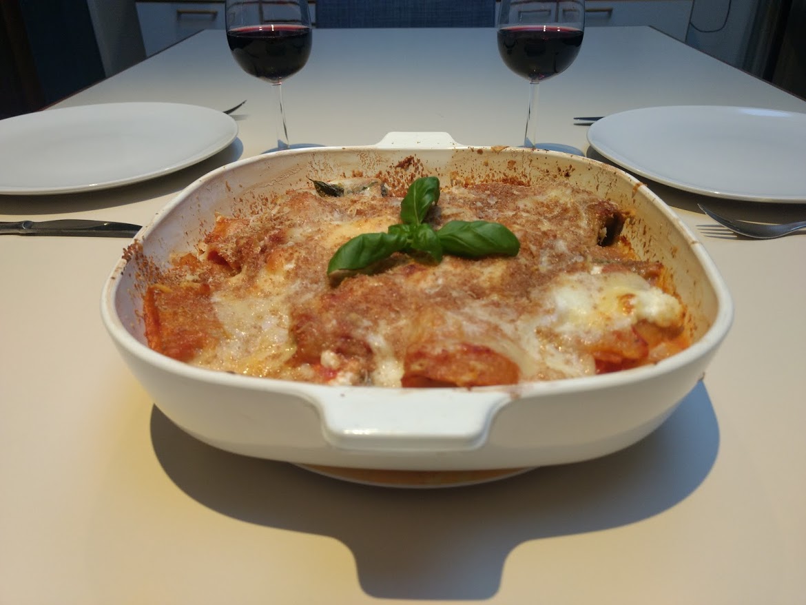 Recette de gratin de pâtes aux 4 fromages - Destination Food